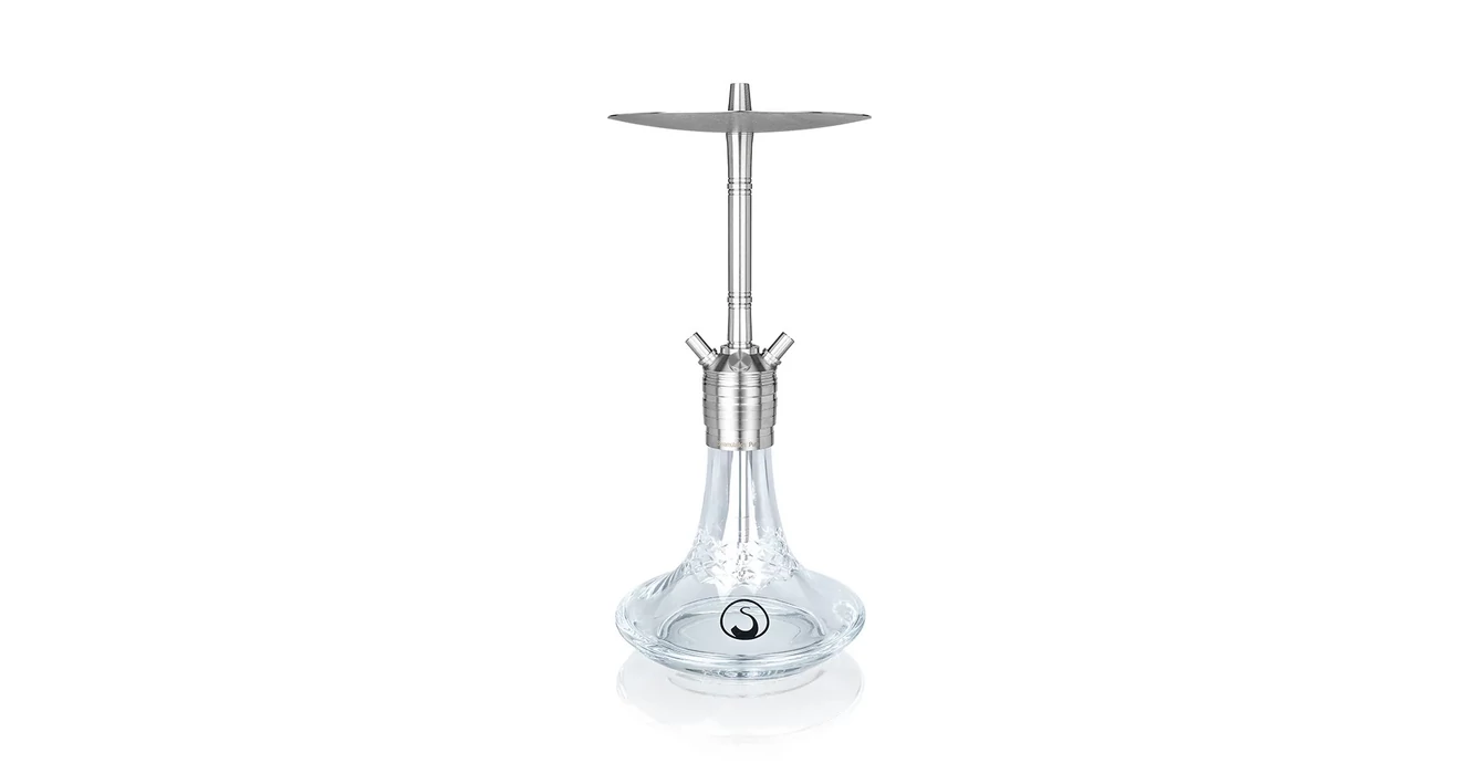 Steamulation Pure vízipipa - Crystal - 47 cm